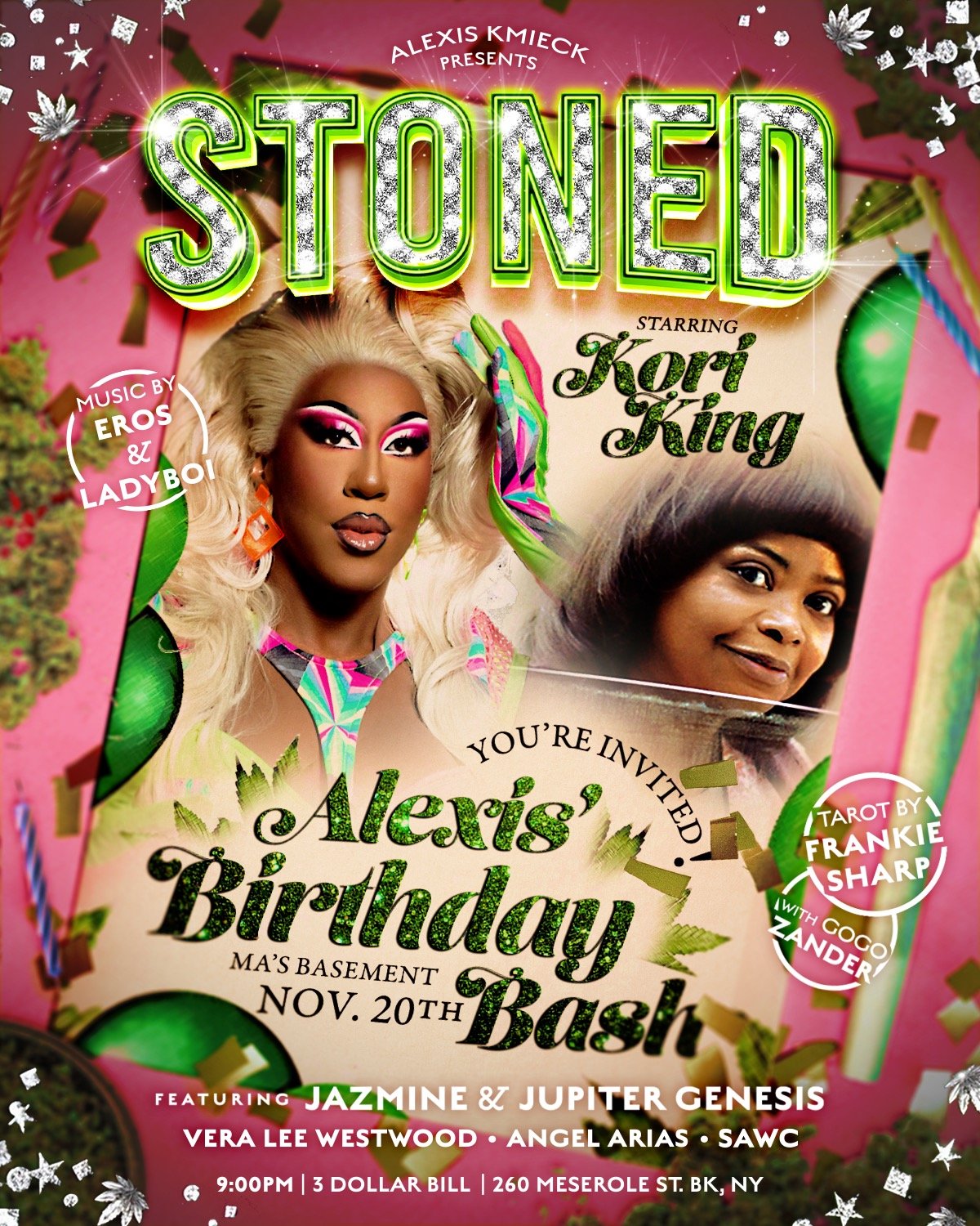 STONED — 3 Dollar bill