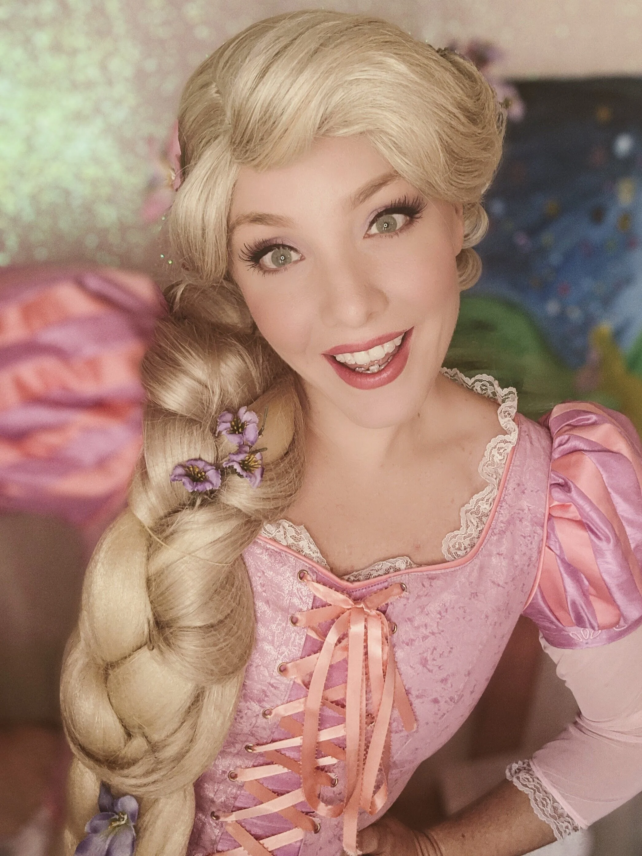 Rapunzel Face Character