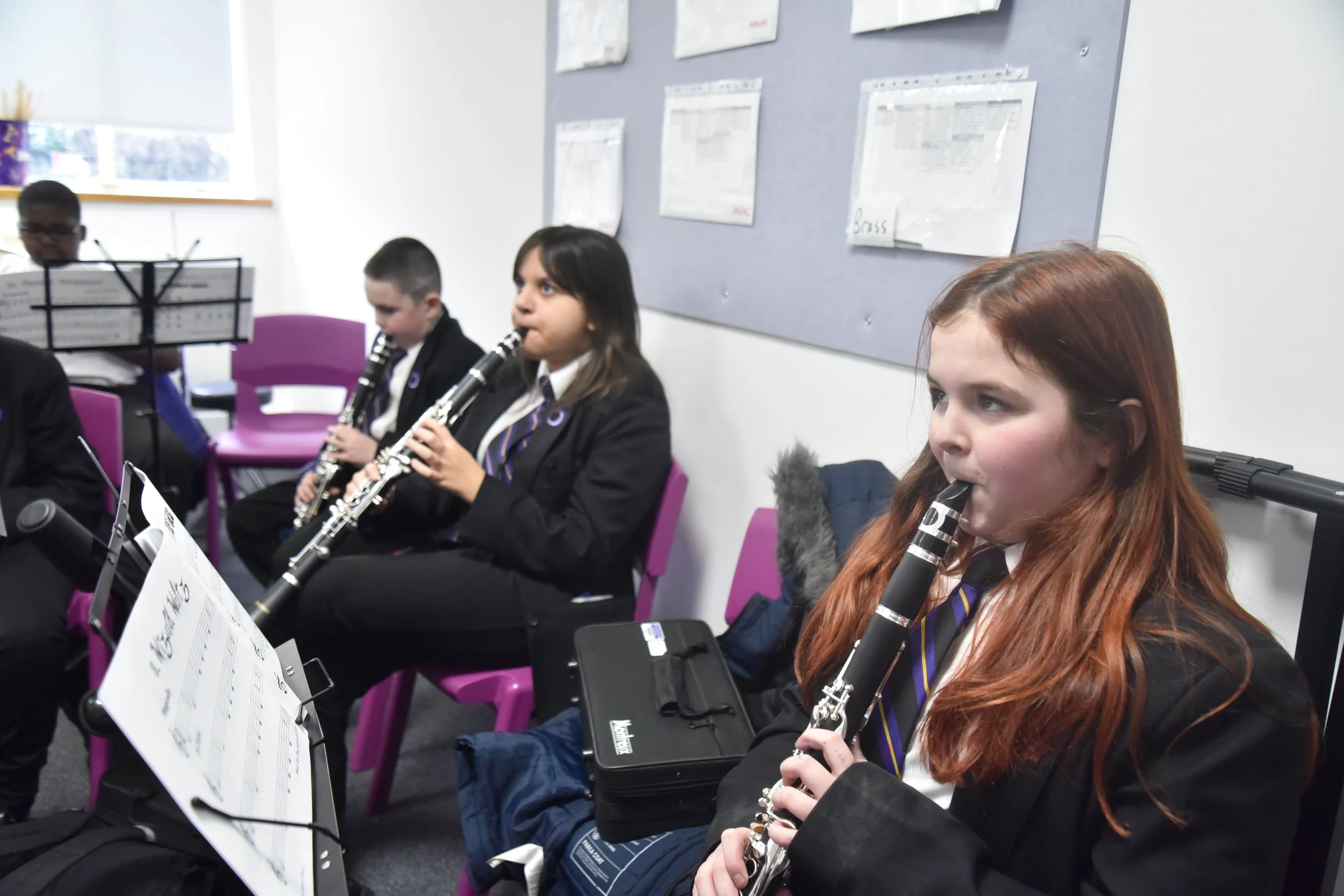 Students enjoying their classical music programme at Outwood Academy ...