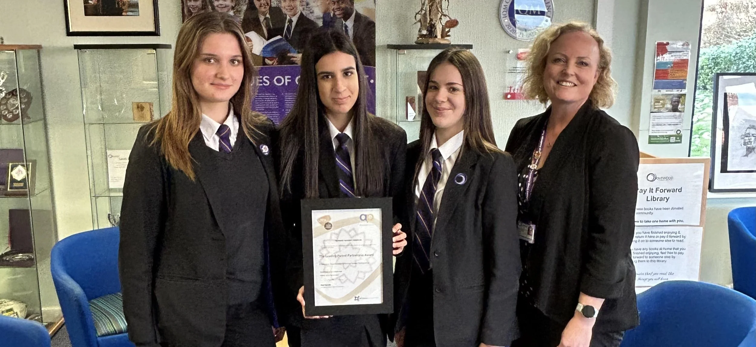 Outwood Academy Freeston recognised for its work with parents — Outwood Grange Academies Trust