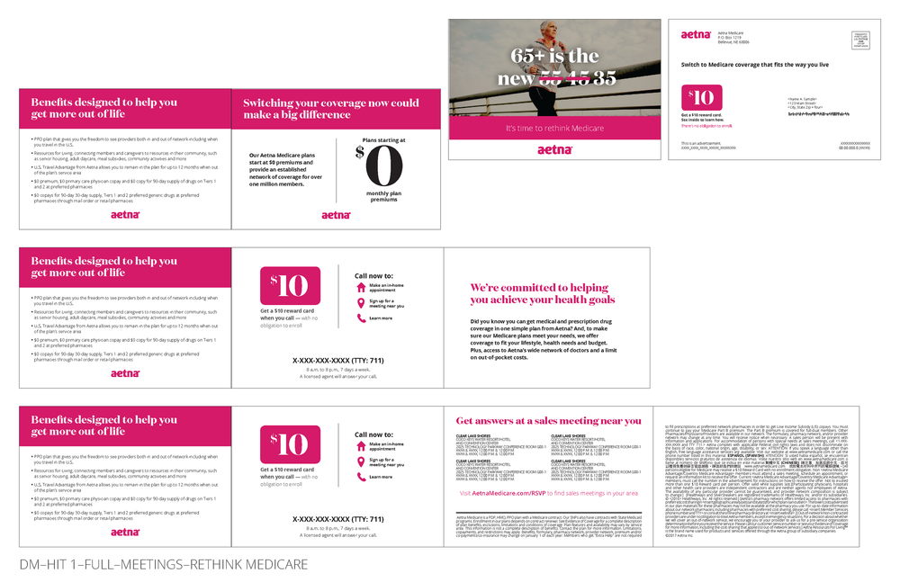 Aetna Direct Mail — Tanner Eddington