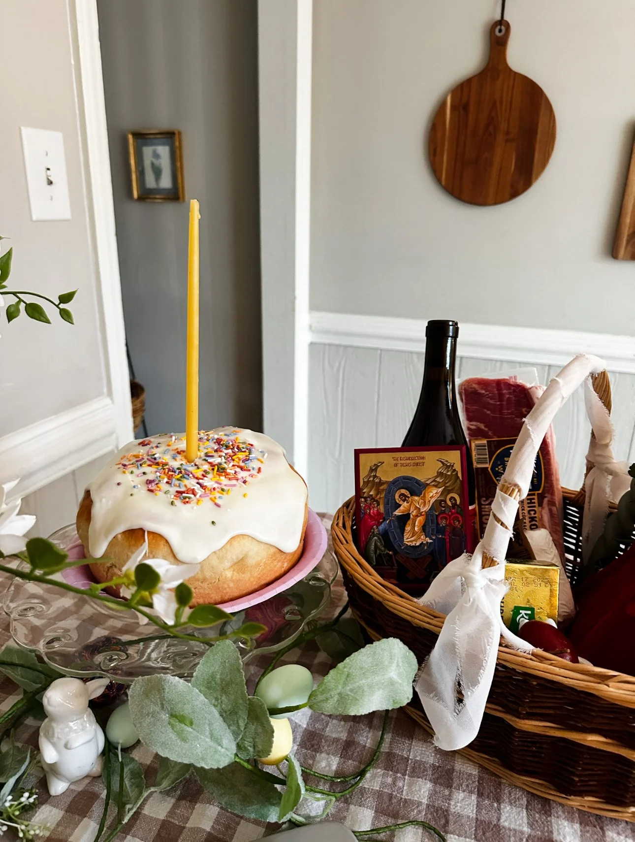 Putting Together a Traditional Pascha Basket — Ascetic life of motherhood