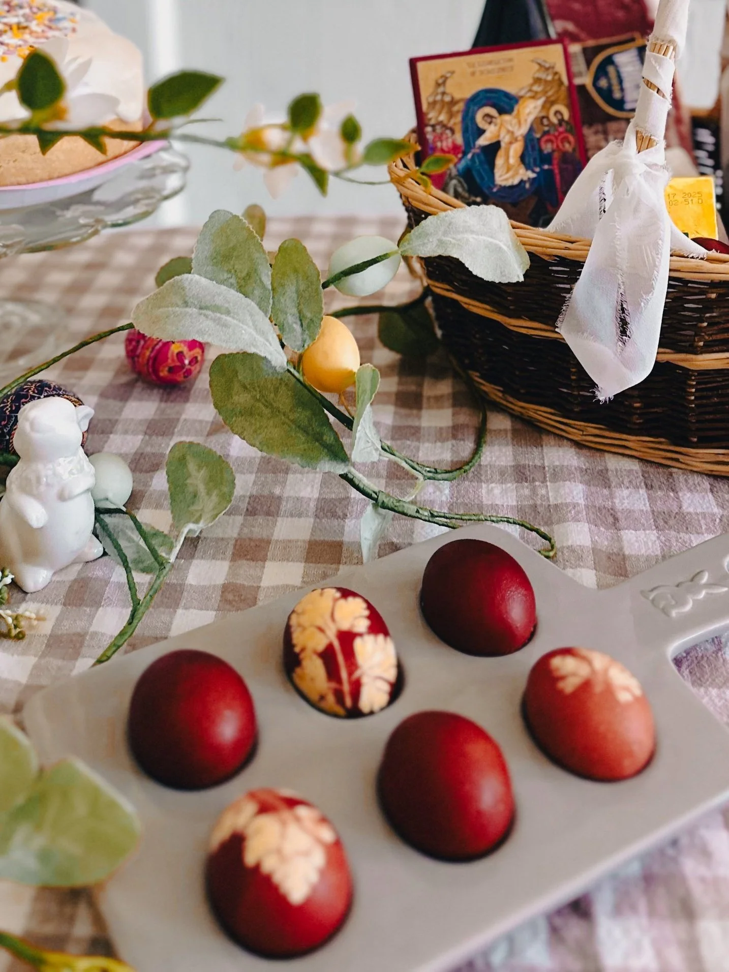 Putting Together a Traditional Pascha Basket — Ascetic life of motherhood