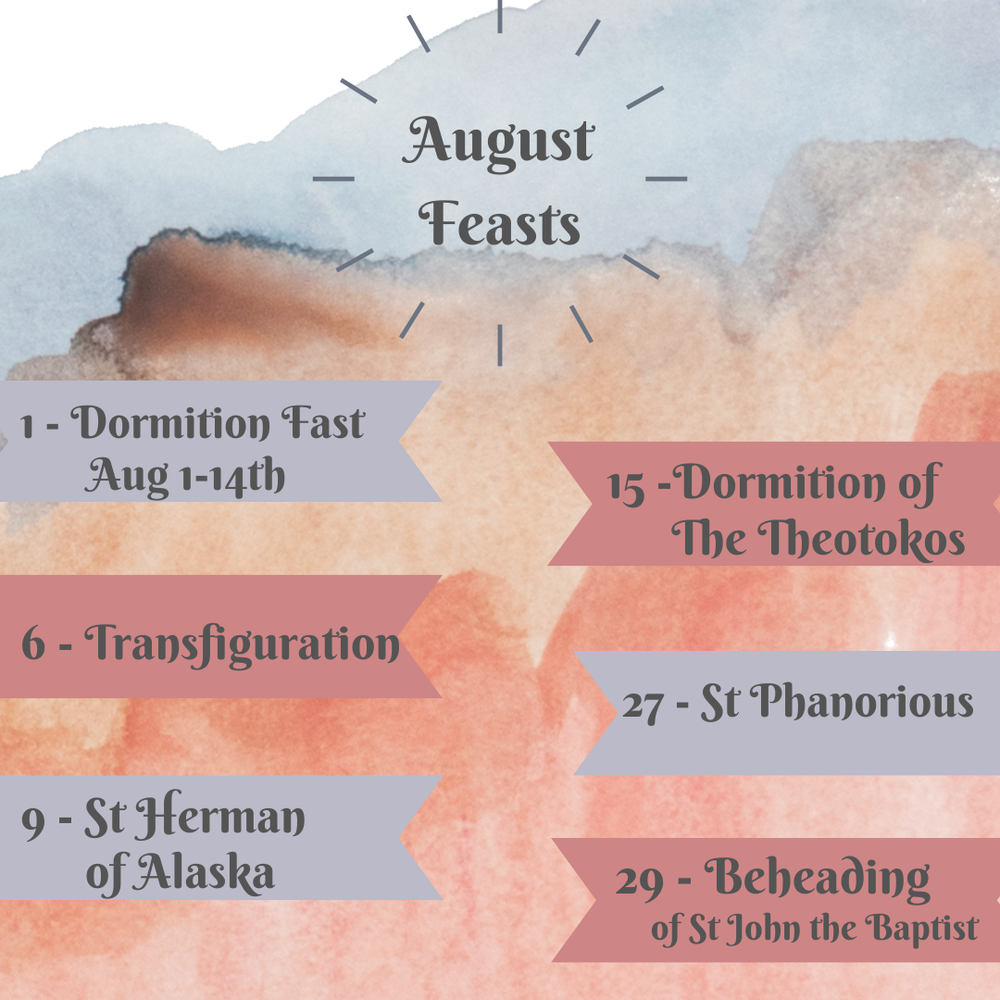 August Feast Day Guide 2021 — Ascetic life of motherhood