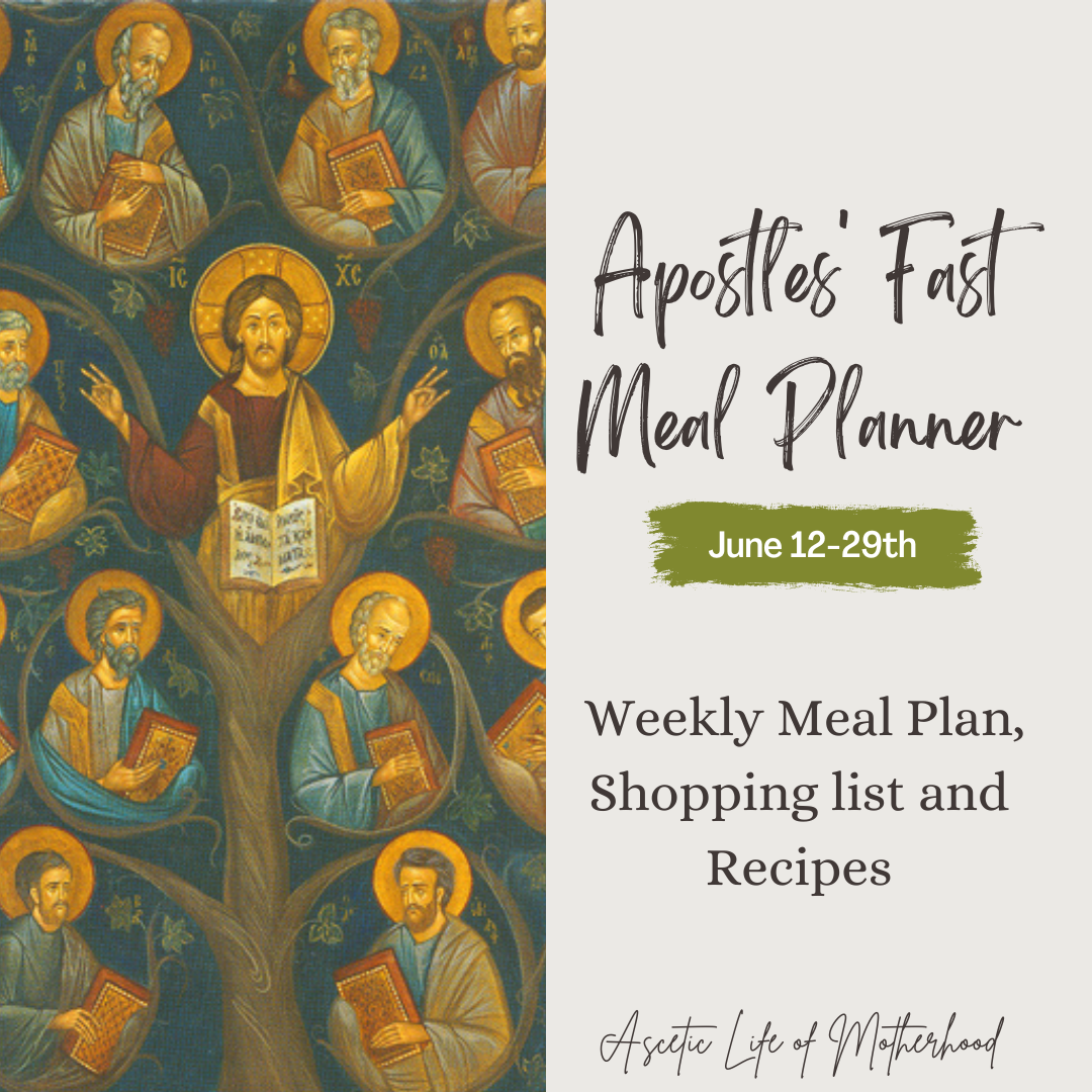 Apostles' Fast Resources for Orthodox Christians — Ascetic life of ...