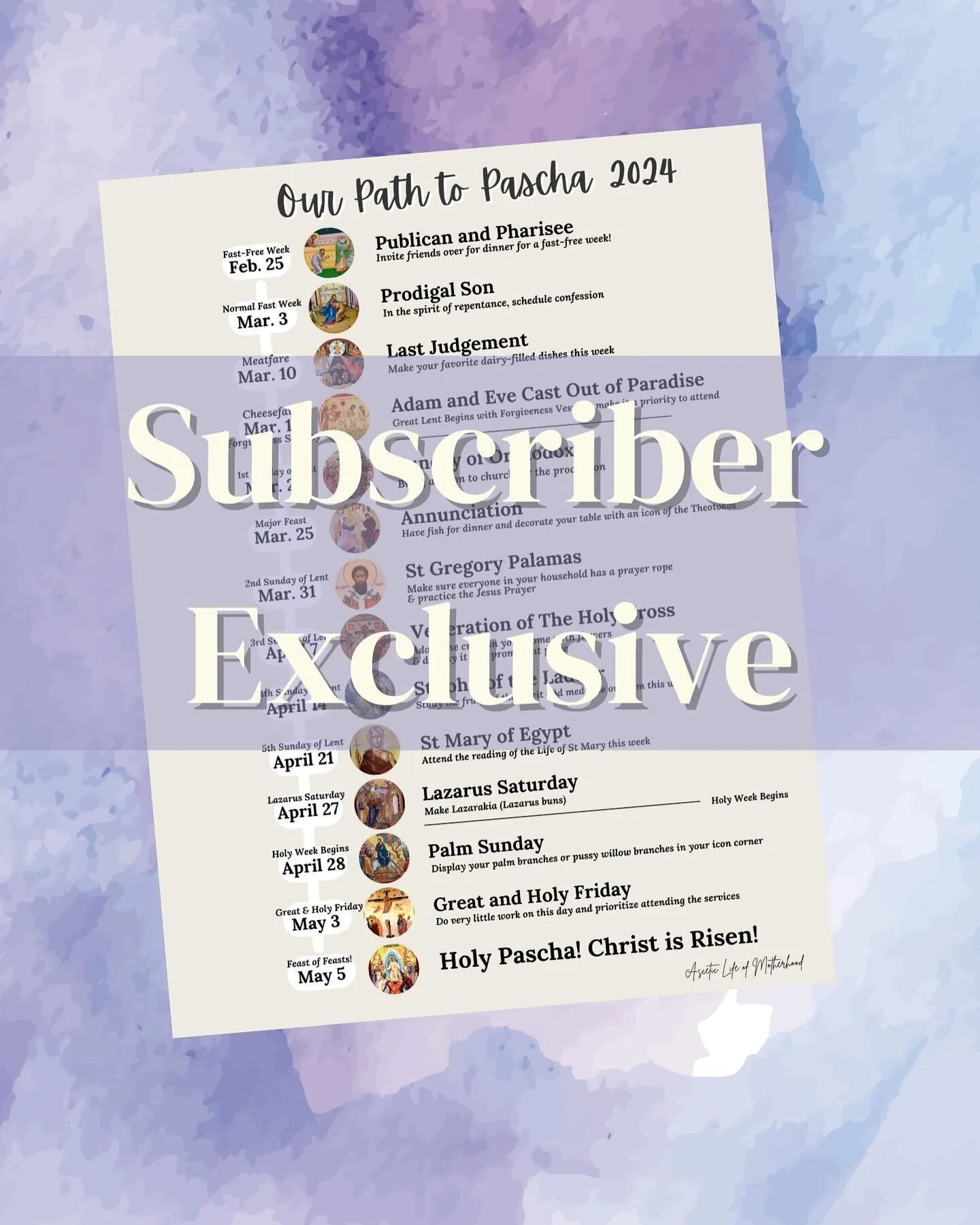 Celebrate the 12 Great Feasts in the Orthodox Church with these simple ...