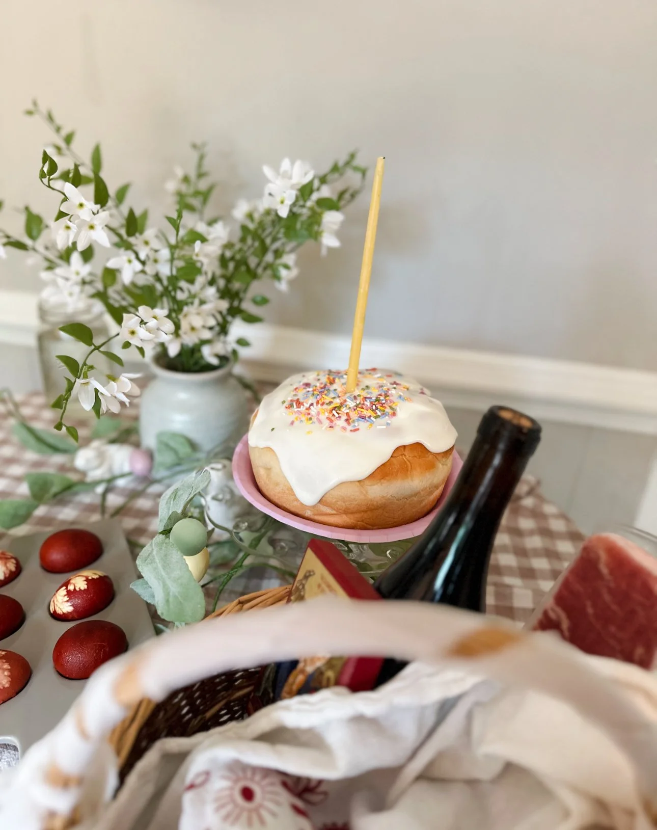 Putting Together a Traditional Pascha Basket — Ascetic life of motherhood