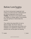 Orthodox Fasting Guidelines for Lent — Ascetic life of motherhood
