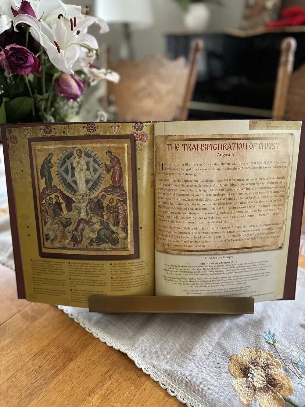 7 Ideas for Holy Transfiguration — Ascetic life of motherhood