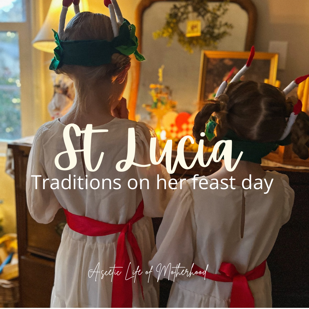 Saint Lucia Traditions — Ascetic life of motherhood