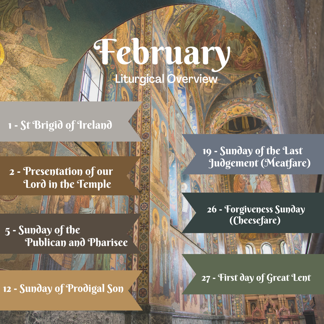 February Liturgical Resource Guide for Orthodox Families — Ascetic life ...