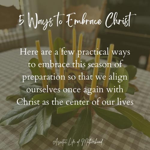 5 Things to Focus on During Nativity Fast — Ascetic life of motherhood