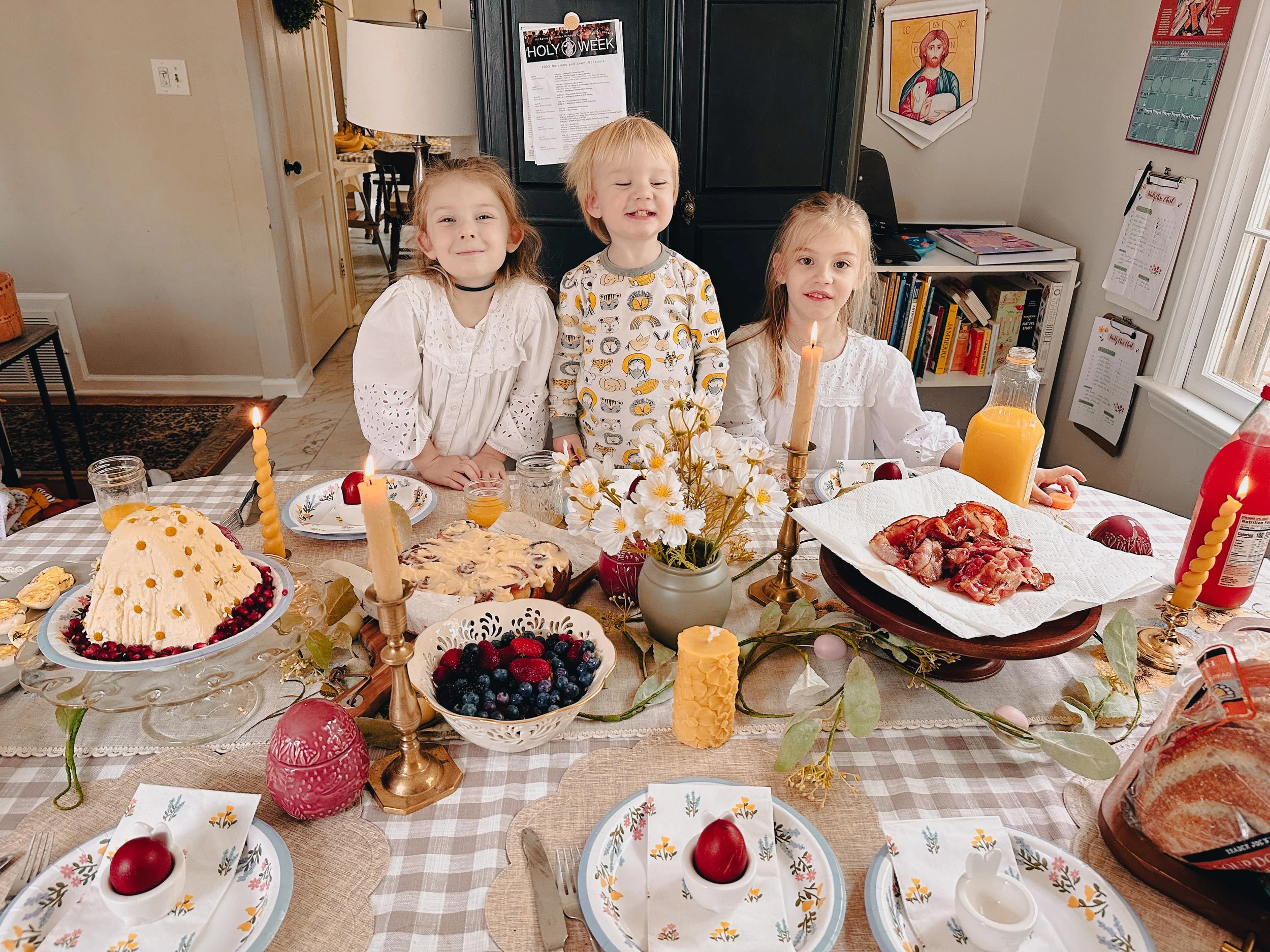 Pascha Morning Brunch and Celebration — Ascetic life of motherhood