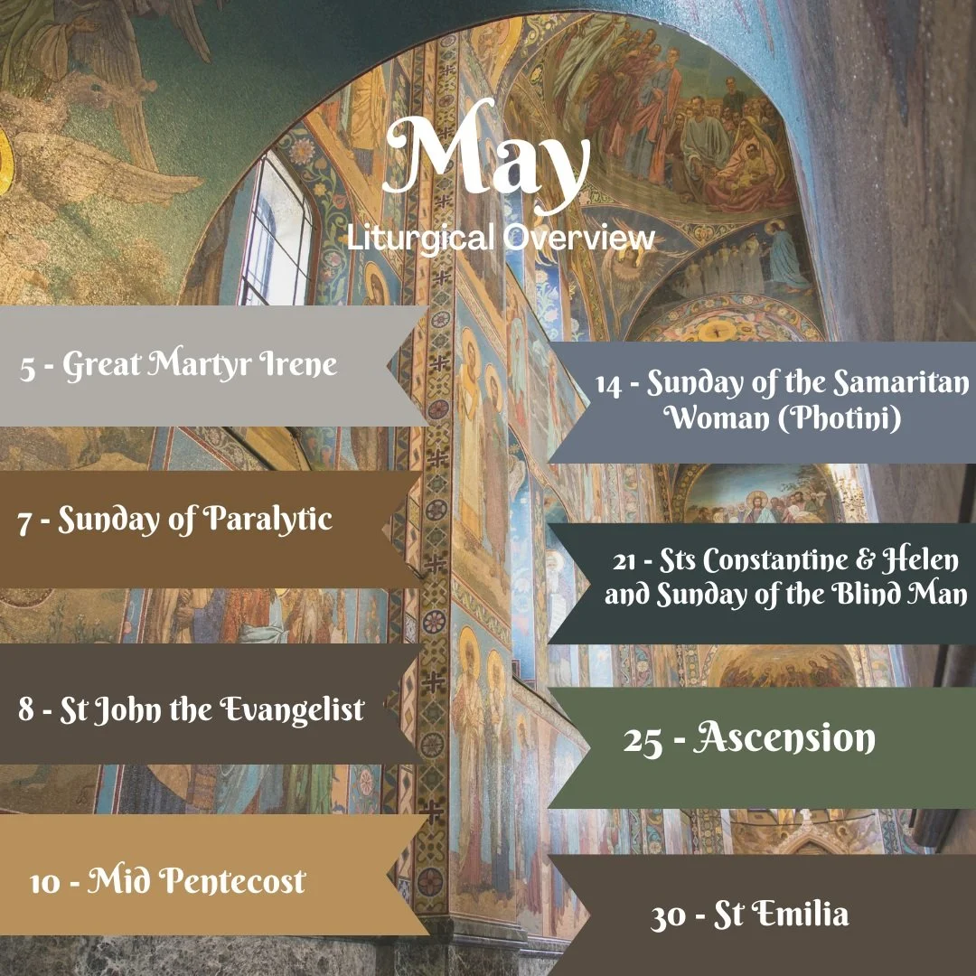 May Liturgical Resource Guide — Ascetic life of motherhood