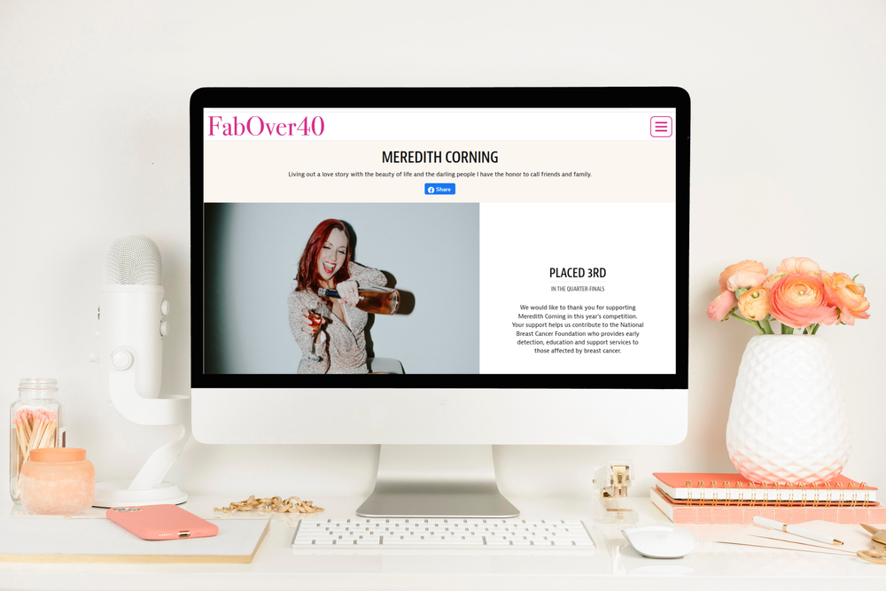 Fab Over 40 Competition Review — Meredith Events Meredith Events ...