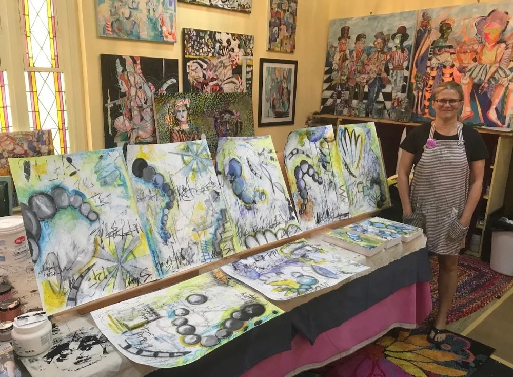 Amy Steinberg - Abstract Floral Art