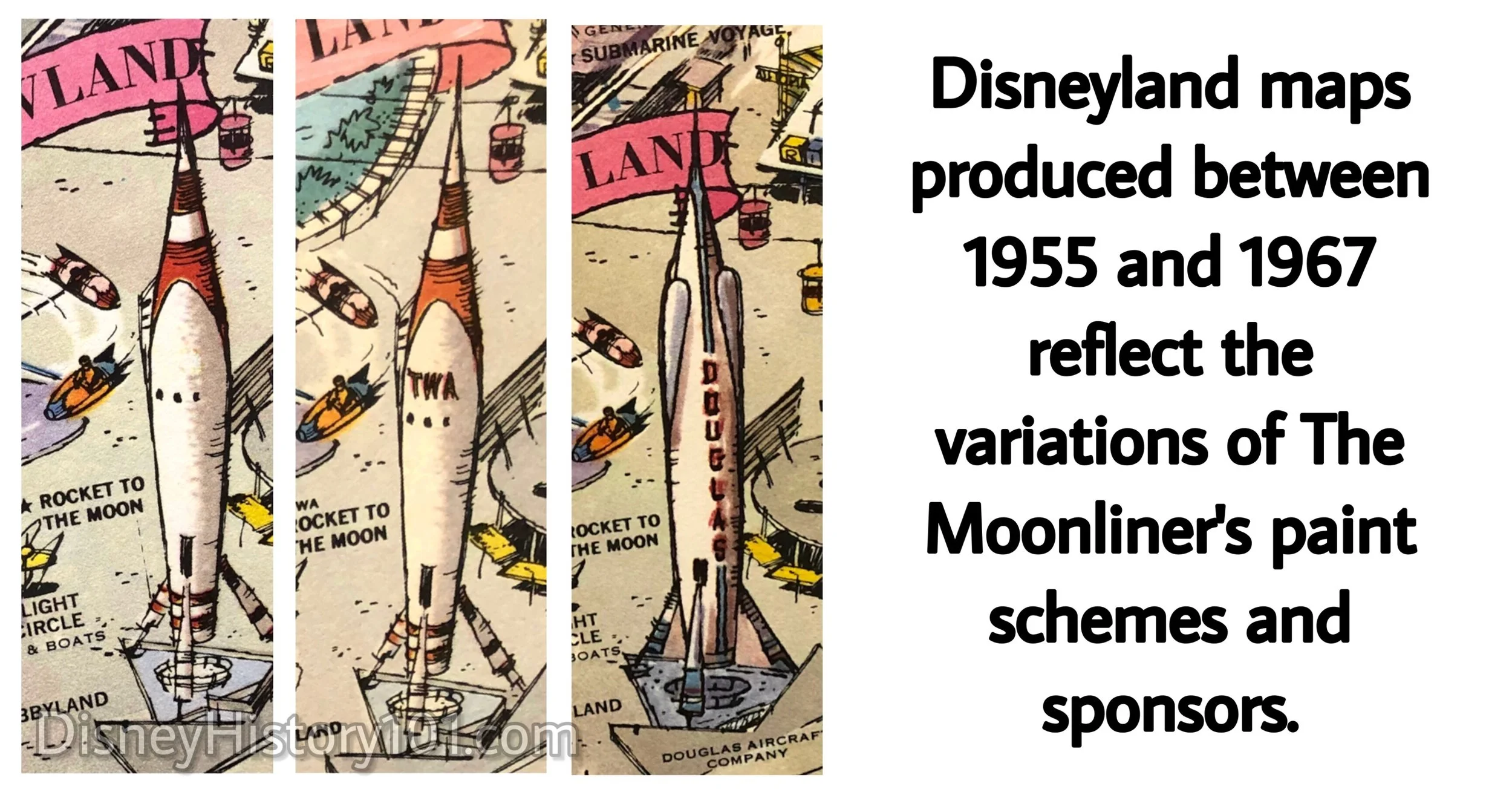 THE TOMORROWLAND MOONLINER ROCKET — Disney History 101