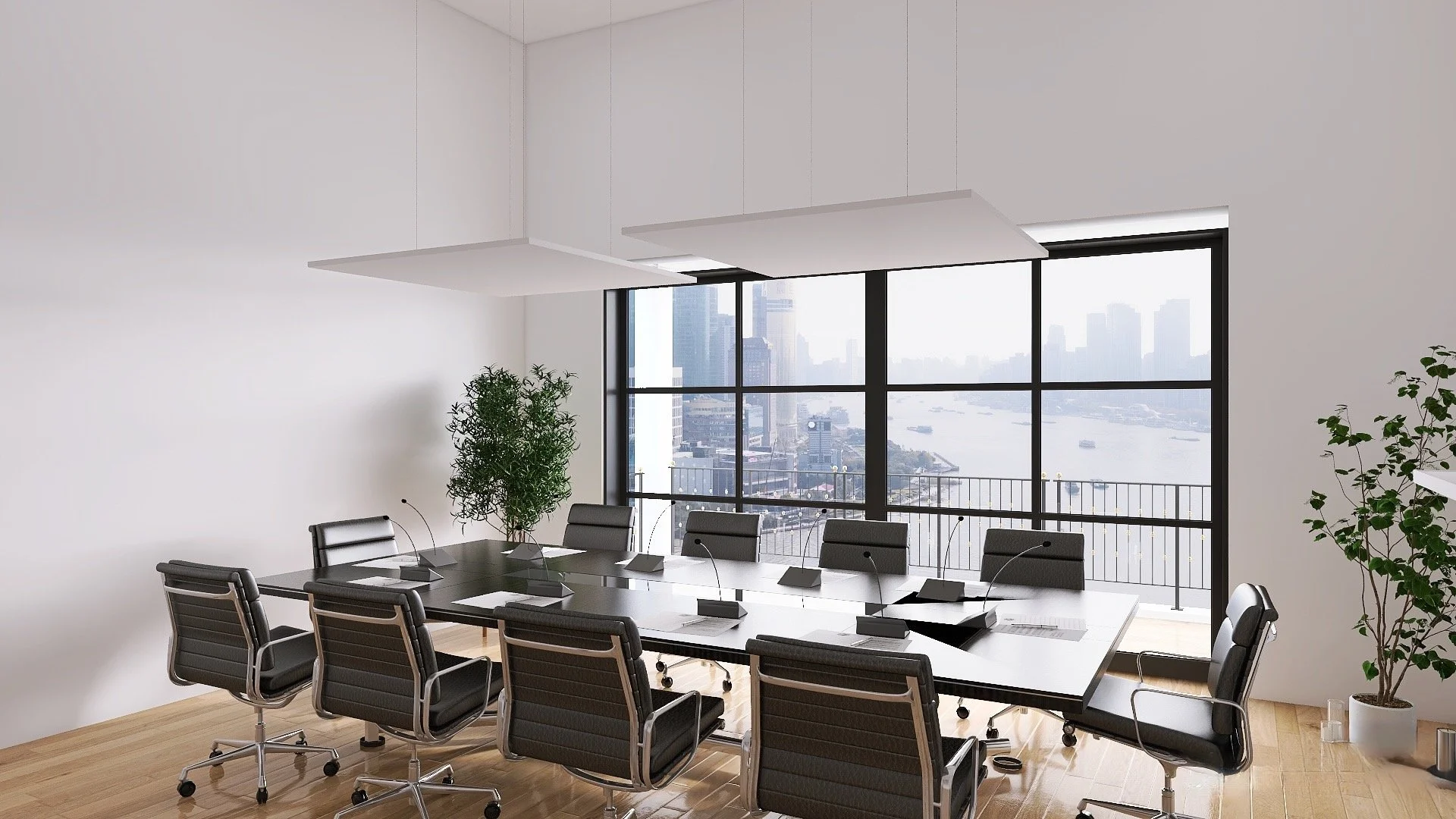 GB Acoustics - Pet Felt Ceiling Raft | Set of 2