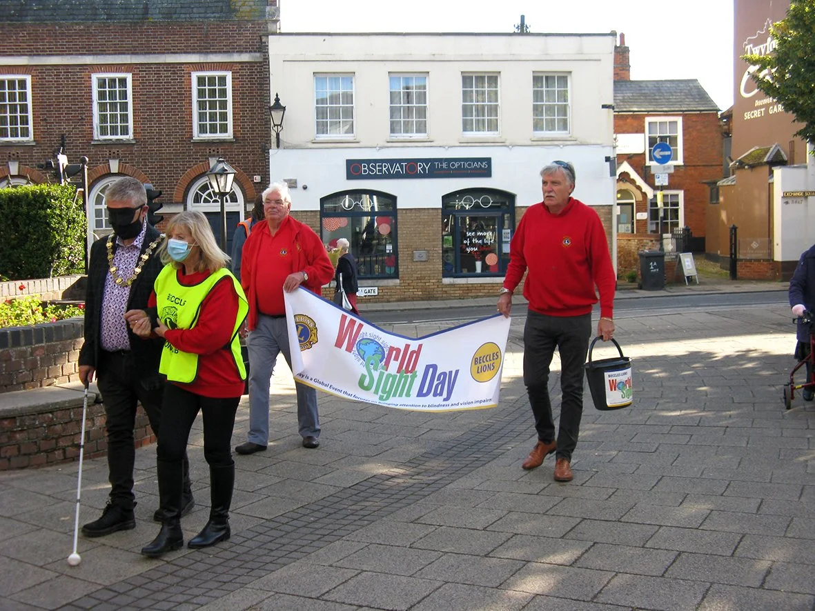 WORLD SIGHT DAY 2021 — Beccles & District Lions Club