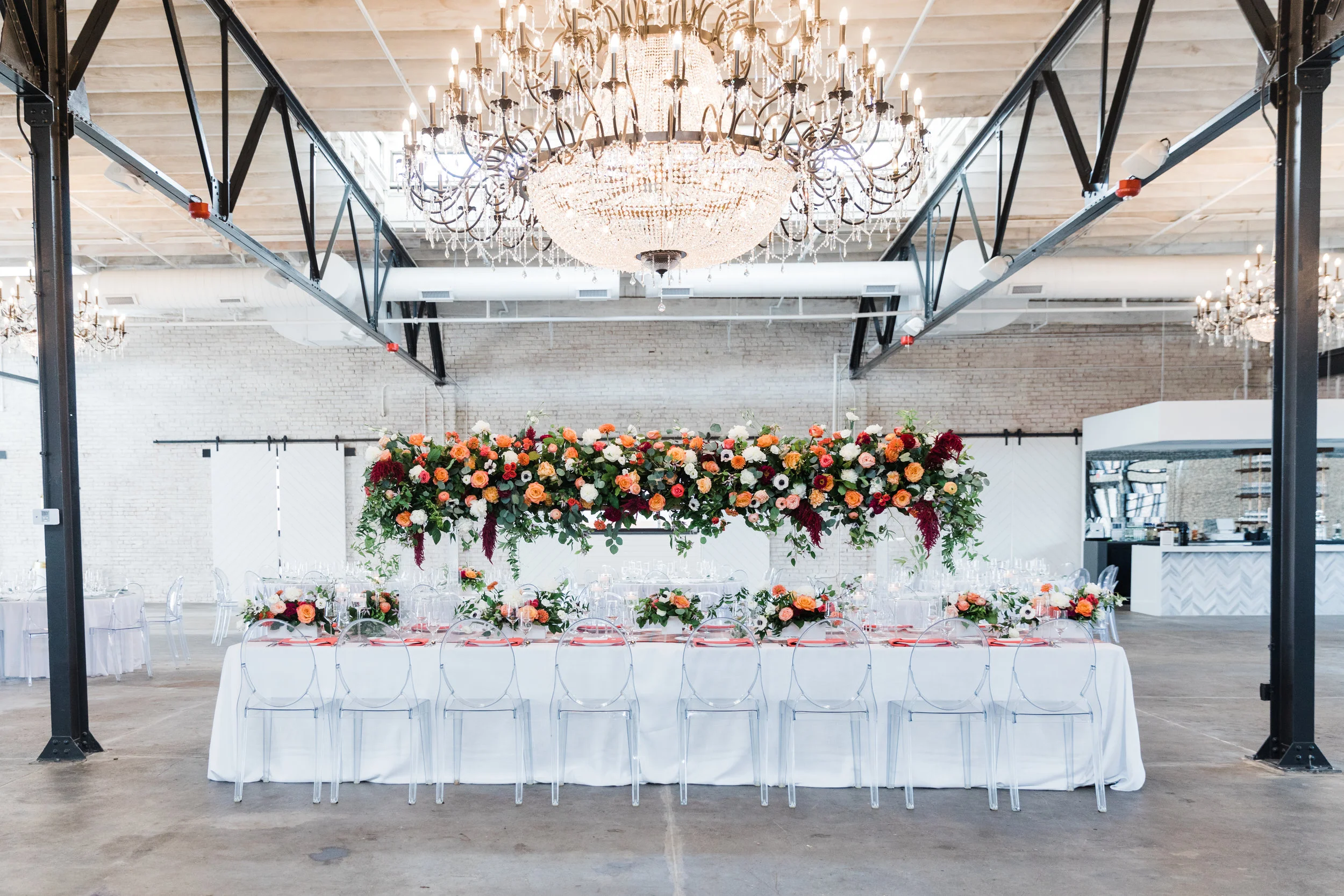Rich Summer Colors at The Abbott — Good Earth Floral Design Studio