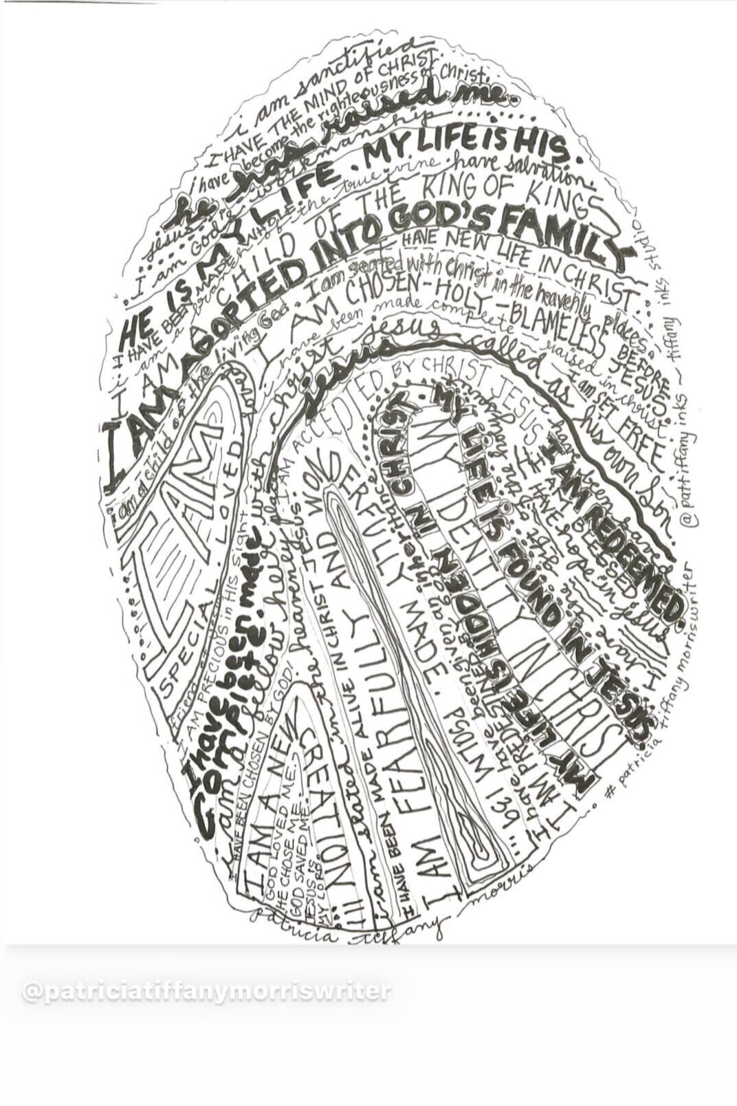 Words of Identity: Sketching and Doodling — Patricia Tiffany Morris