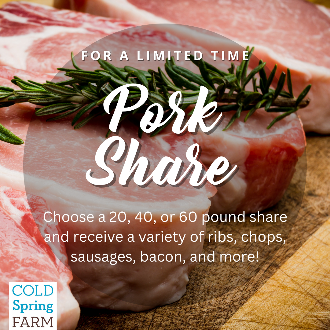 Food Shares/CSA — Cold Spring Farm