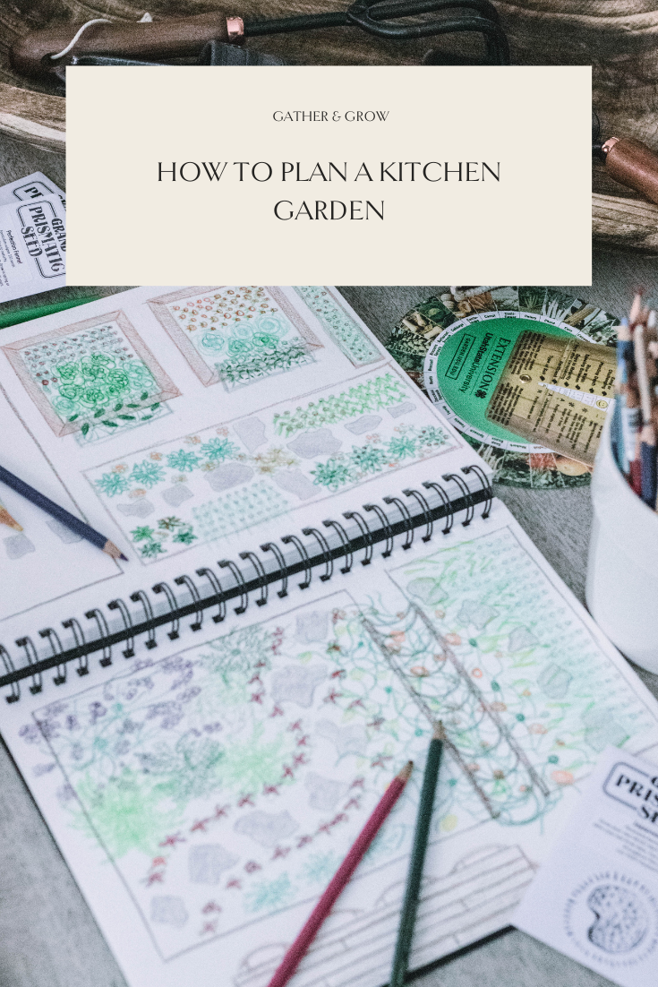 How to Plan A Kitchen Garden - GATHER & GROW