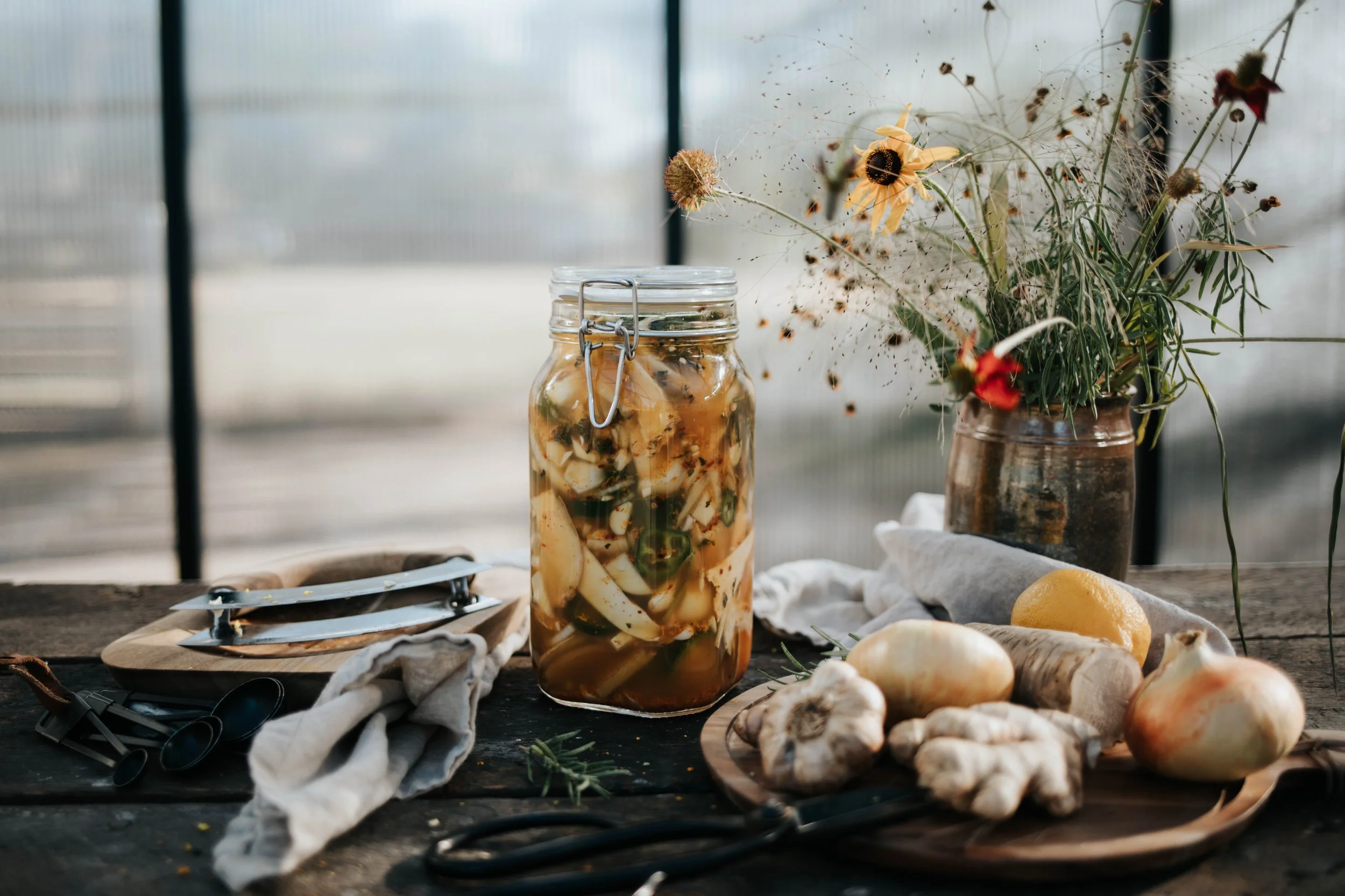 Fall Equinox Fire Cider - GATHER & GROW