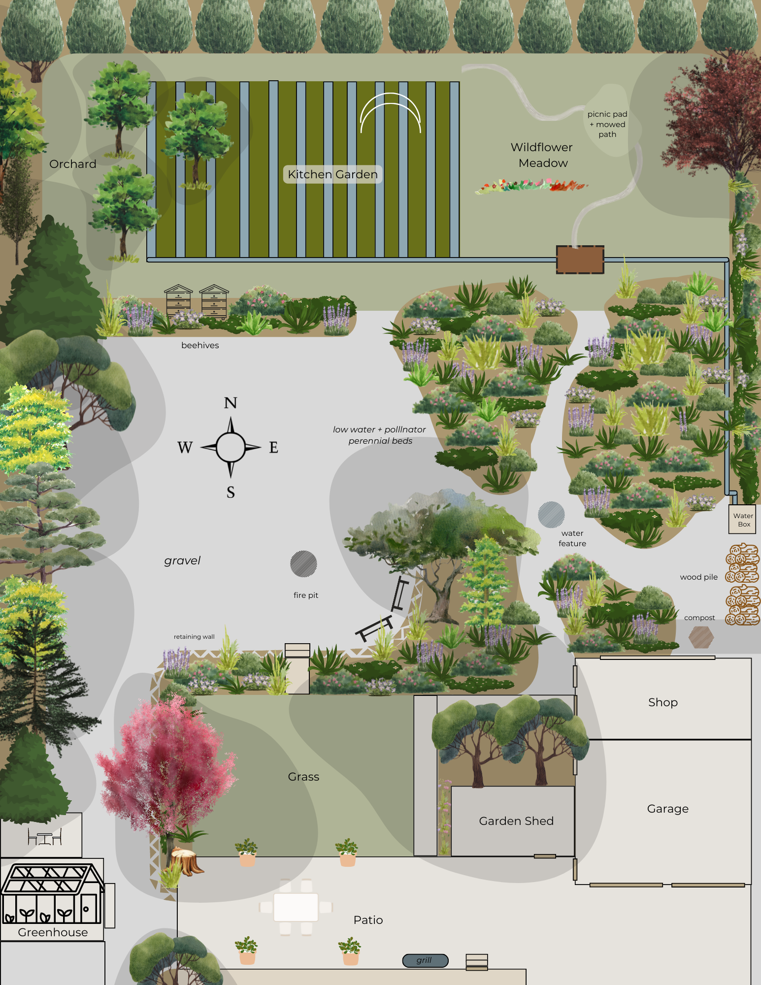Garden Landscape Plan