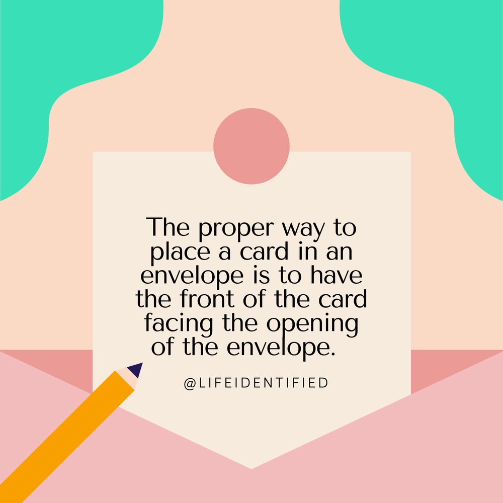 Etiquette 101: Greeting Card Etiquette — Life Identified