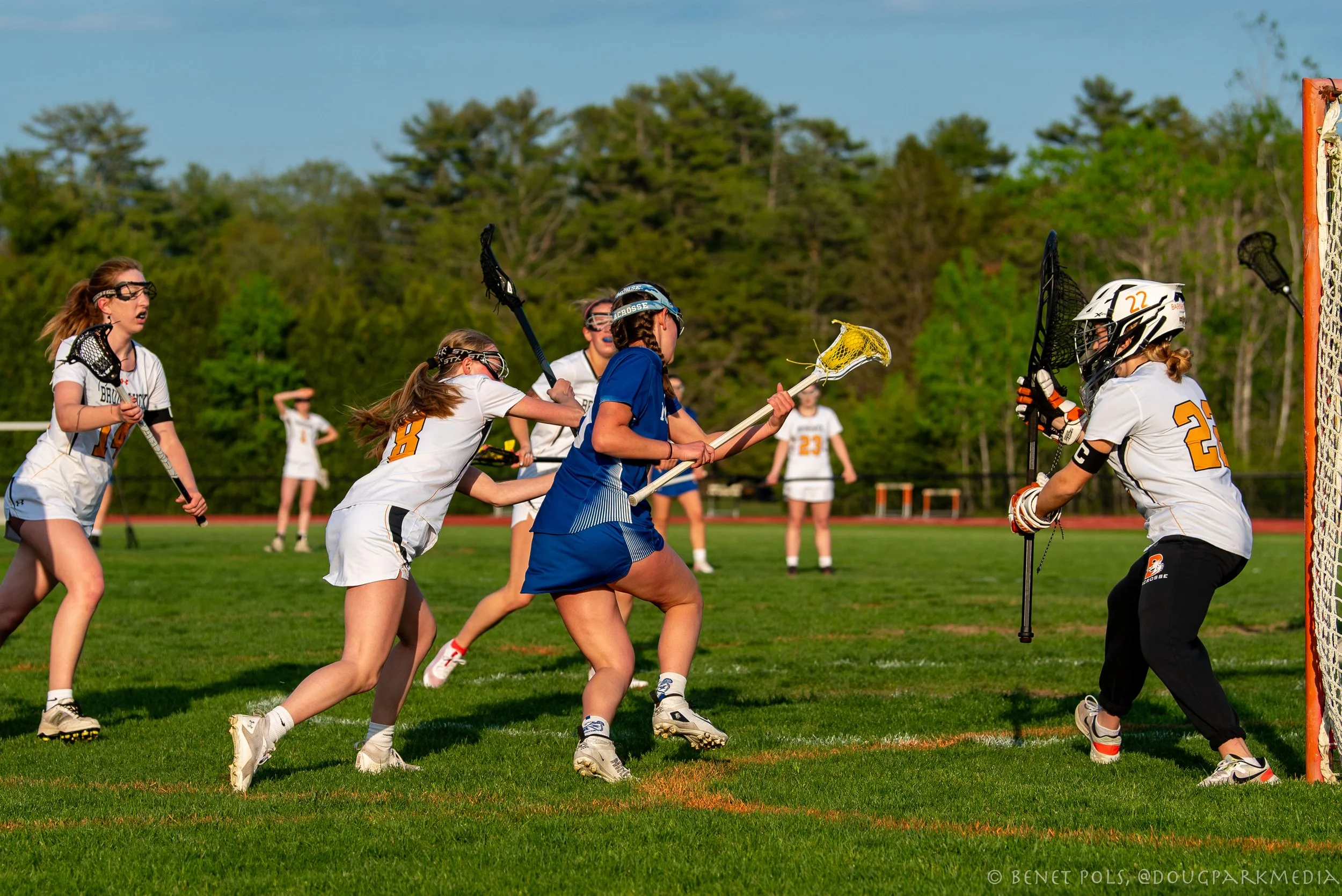 Morse and Brunswick Meet in Girls Lacrosse — Douglas Park Media