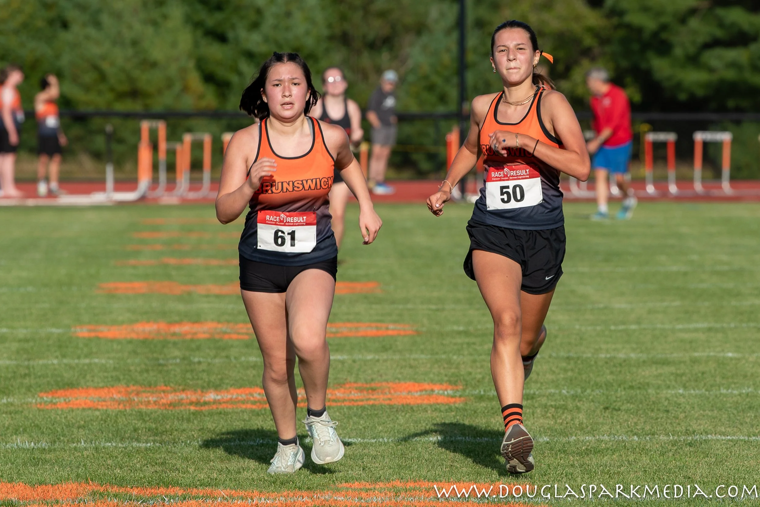 Girls XC at Brunswick v Morse, Medomak & Boothbay — Douglas Park Media