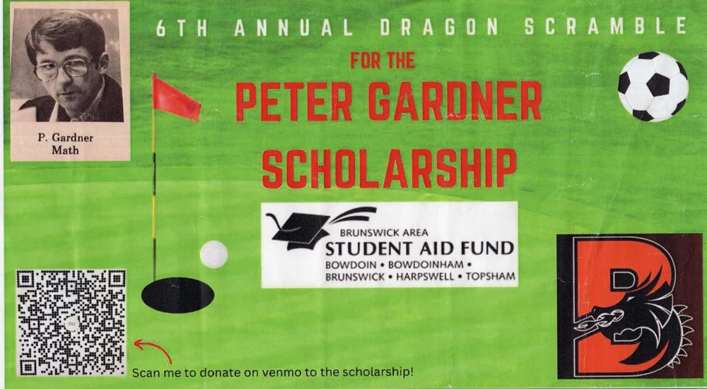 Golfing for Good, The Peter Gardner Scholarship. The Brunswick, Maine ...