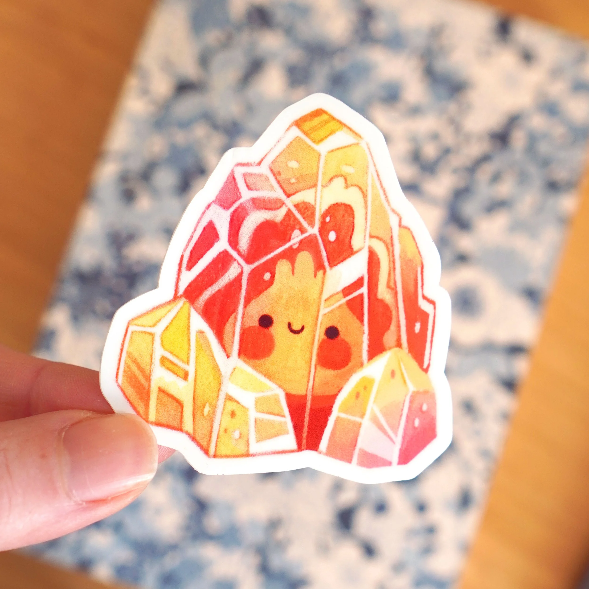 Fire Gem • Sticker — ELLIE vs BEAR
