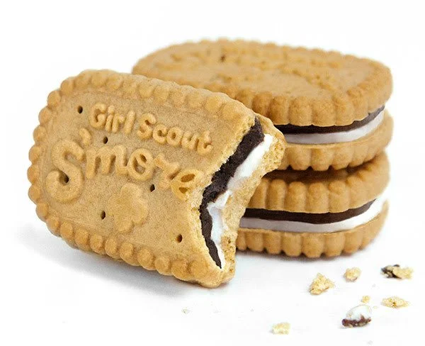 For the Munchies: S'Mores Girl Scout Cookies — Leafwerx