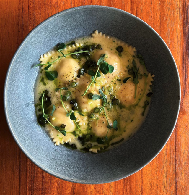 For the Munchies: Scallop Ravioli @ Finistère in Port Orchard — Leafwerx