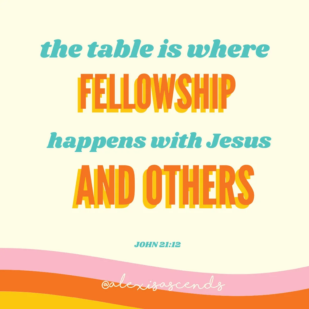 You Prepare a Table.. — alexis ascends