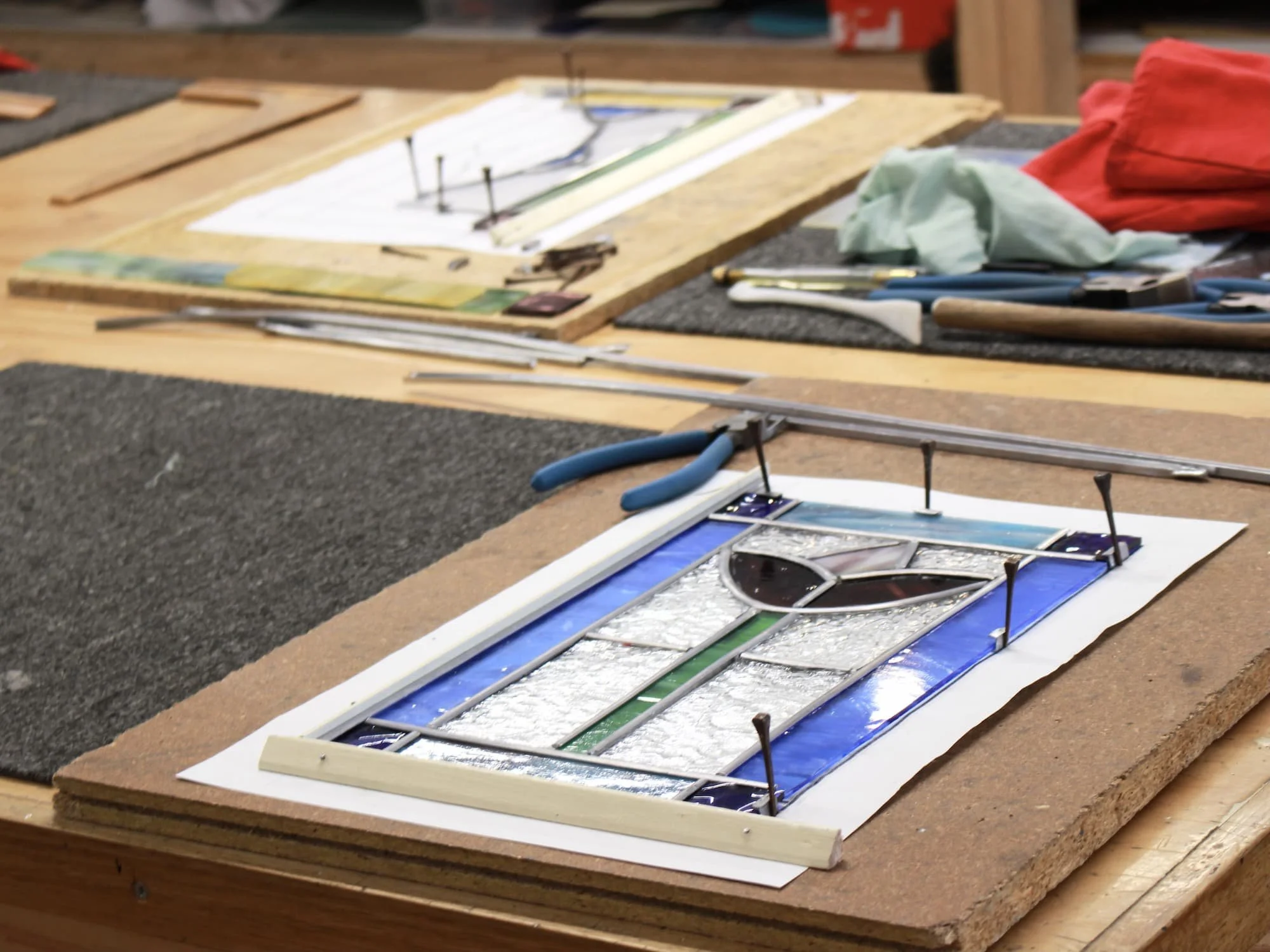 Glass Leadlight Window Workshop — The Old Auction House Creative Hub ...