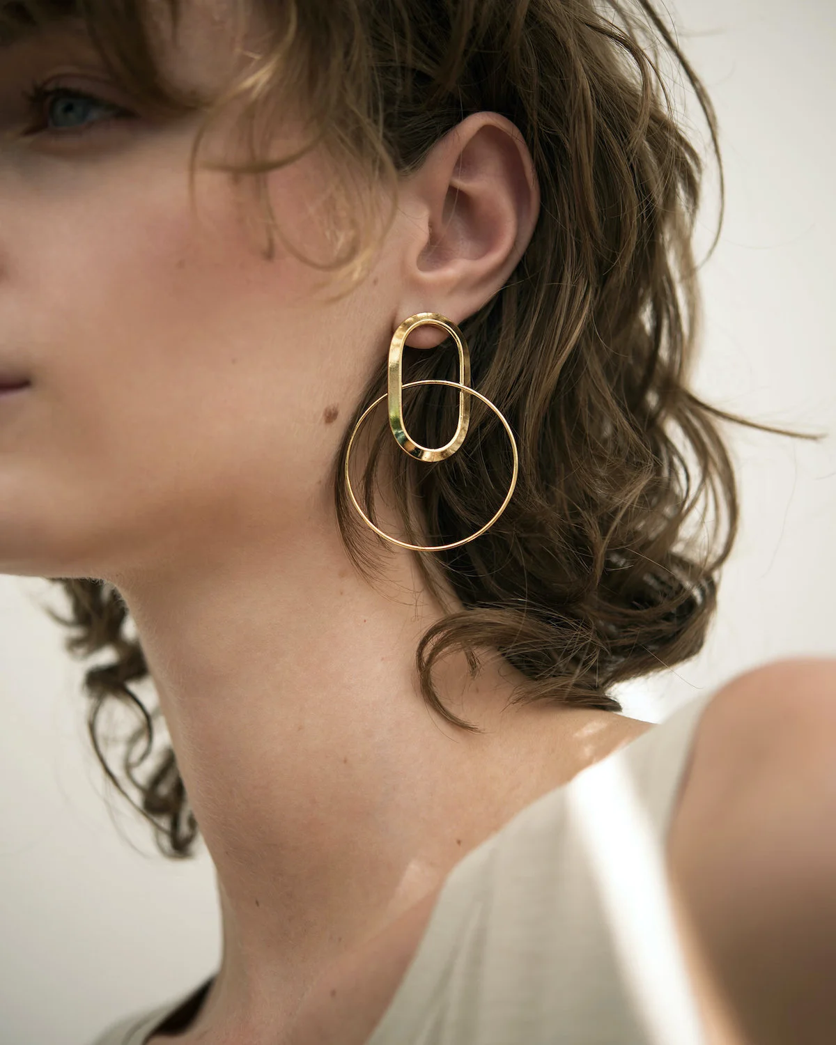 BOUCLES D'OREILLES INFINI — isabelle michel bijoux