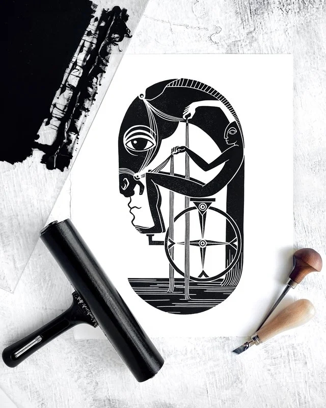 Step by Step Guide to Linocut — Amy Hiley Art