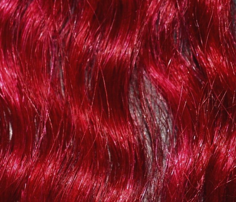 Neon Red Hair Dye