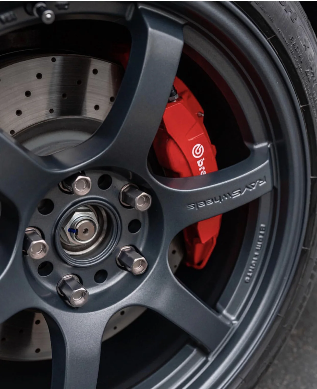 Rays Gramlights 57DR - FK8 Civic Type R (Gun Blue II + Sonic Grey ...
