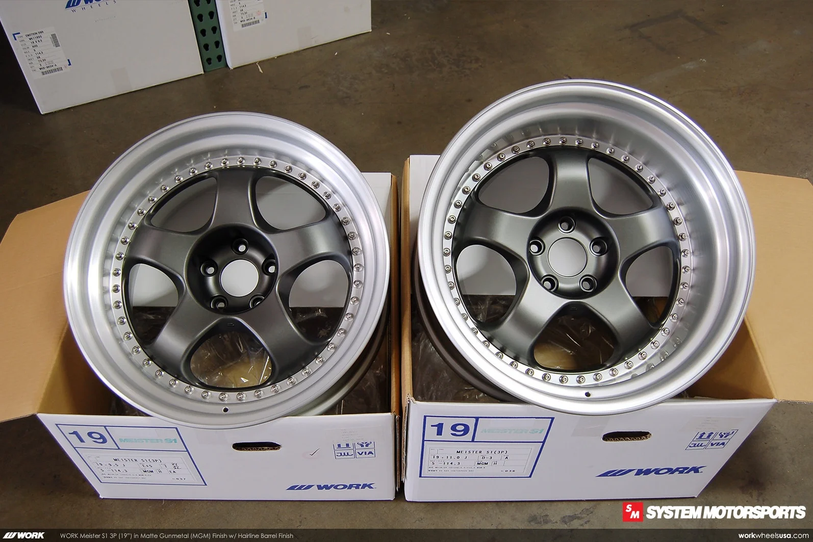 Work Wheels ALL Custom Face Finishes / Color Guide - System Motorsports ...