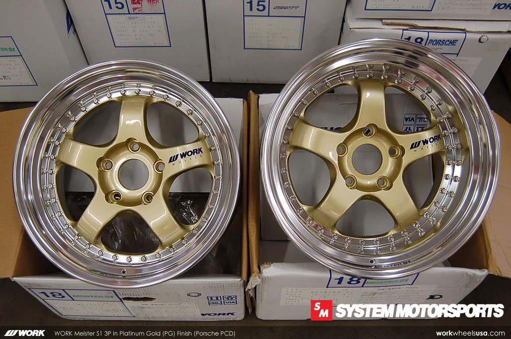 Work Wheels ALL Custom Face Finishes / Color Guide - System Motorsports ...