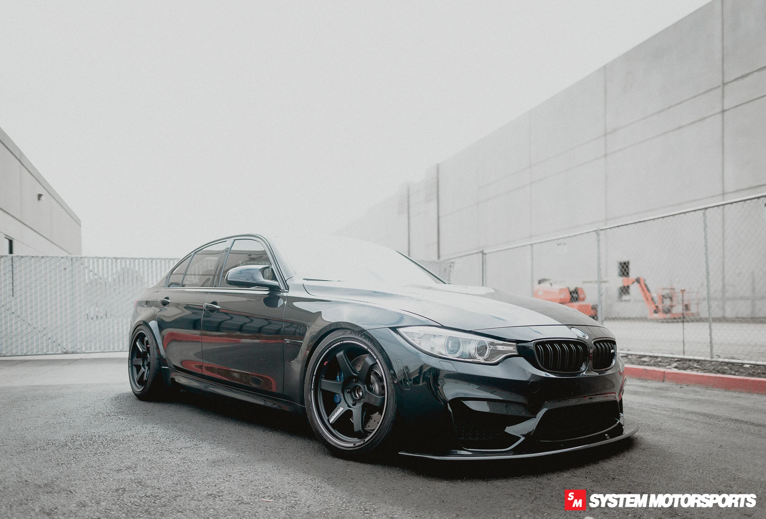 Volk TE37 Ultra Track Edition II (New Release) - Blast Black - Mounted ...