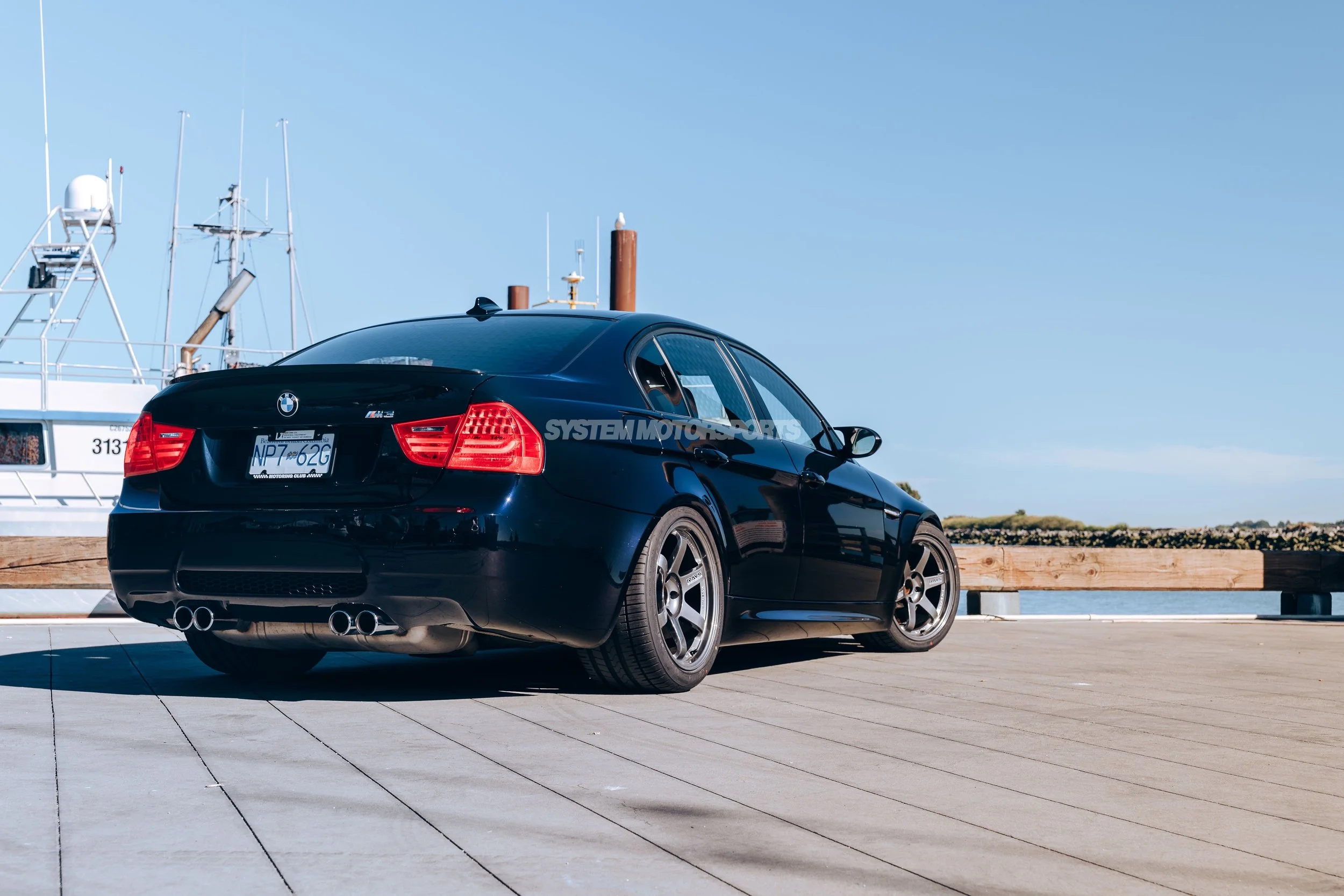 BMW E90 M3 / E92 M3 Rays Volk TE37SL in Formula Silver - System Motorsports Spec — System ...