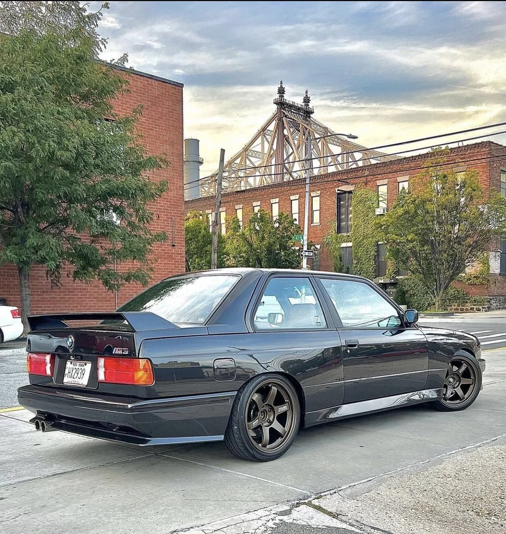 BMW E30 M3 / E36 M3 Volk TE37SL - Special System Motorsports Sizing ...