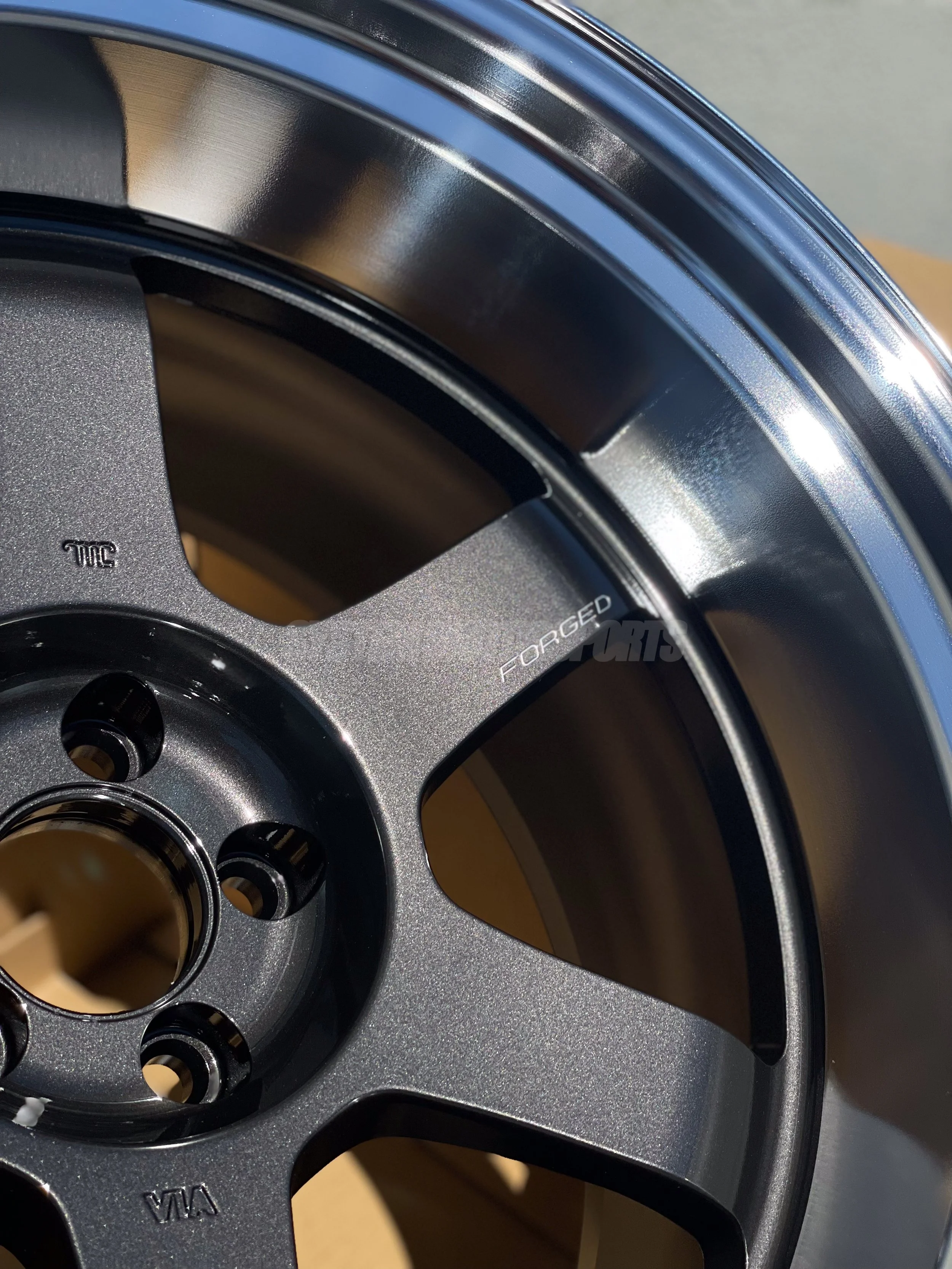 RAYS VOLK TE37V MK II - DIAMOND BLACK/RIM DC — System Motorsports Blog + Gallery + Published Data