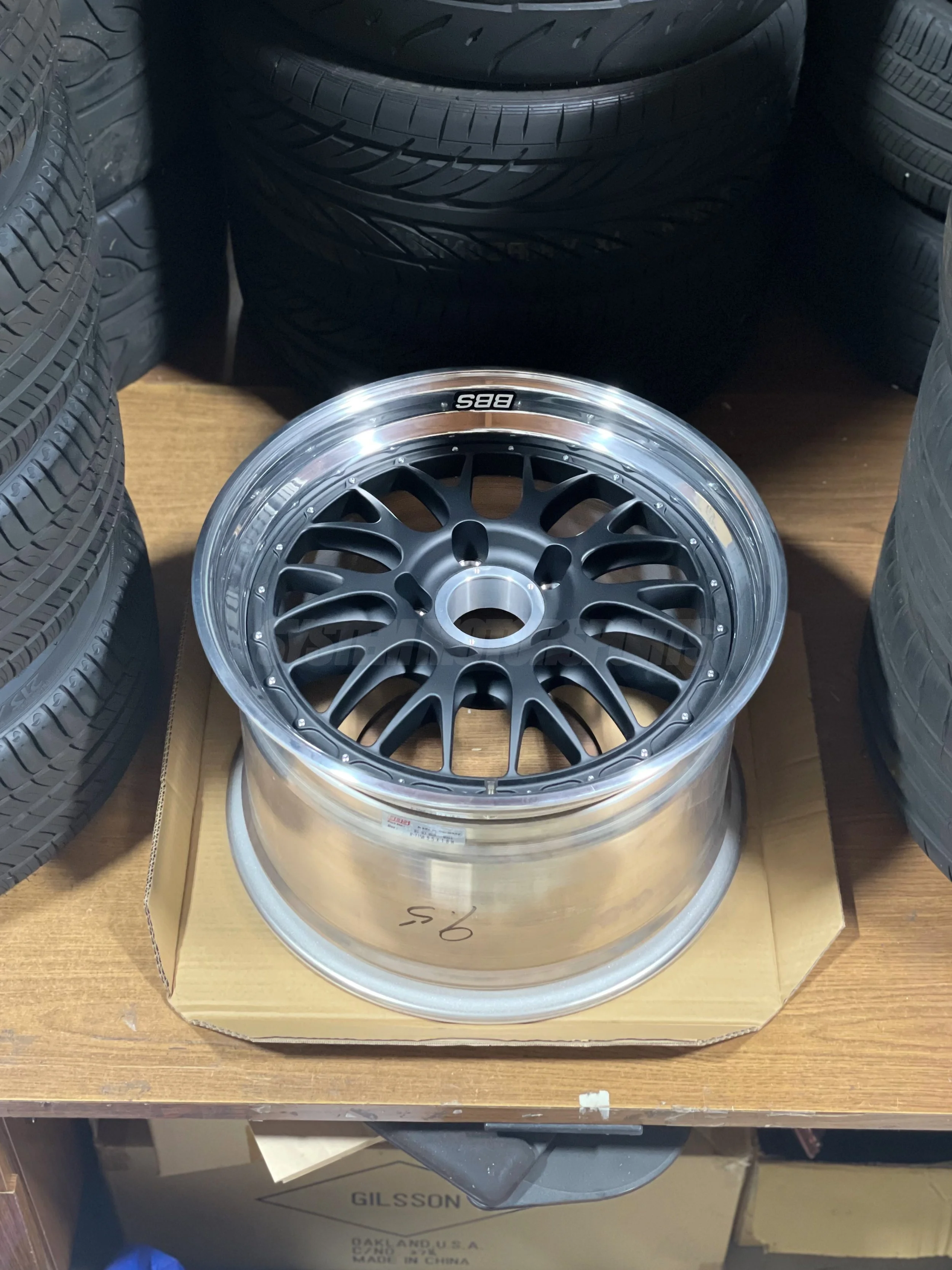 BBS E88 in Satin Black (Schwarz) - OE BBS Finish — System Motorsports ...