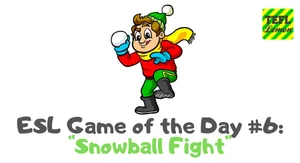 ESL Game for Kids: Snowball Fight — TEFL Lemon: Free ESL lesson ideas ...